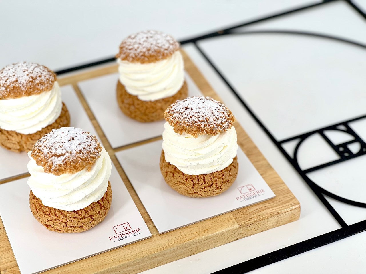 Le chou vanille chantilly - Pâtisserie DEGRAEVE